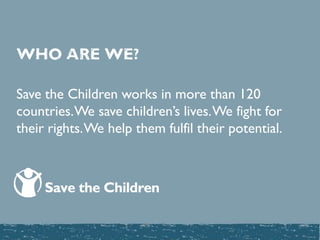 Introduction to Save the Children | PPTX