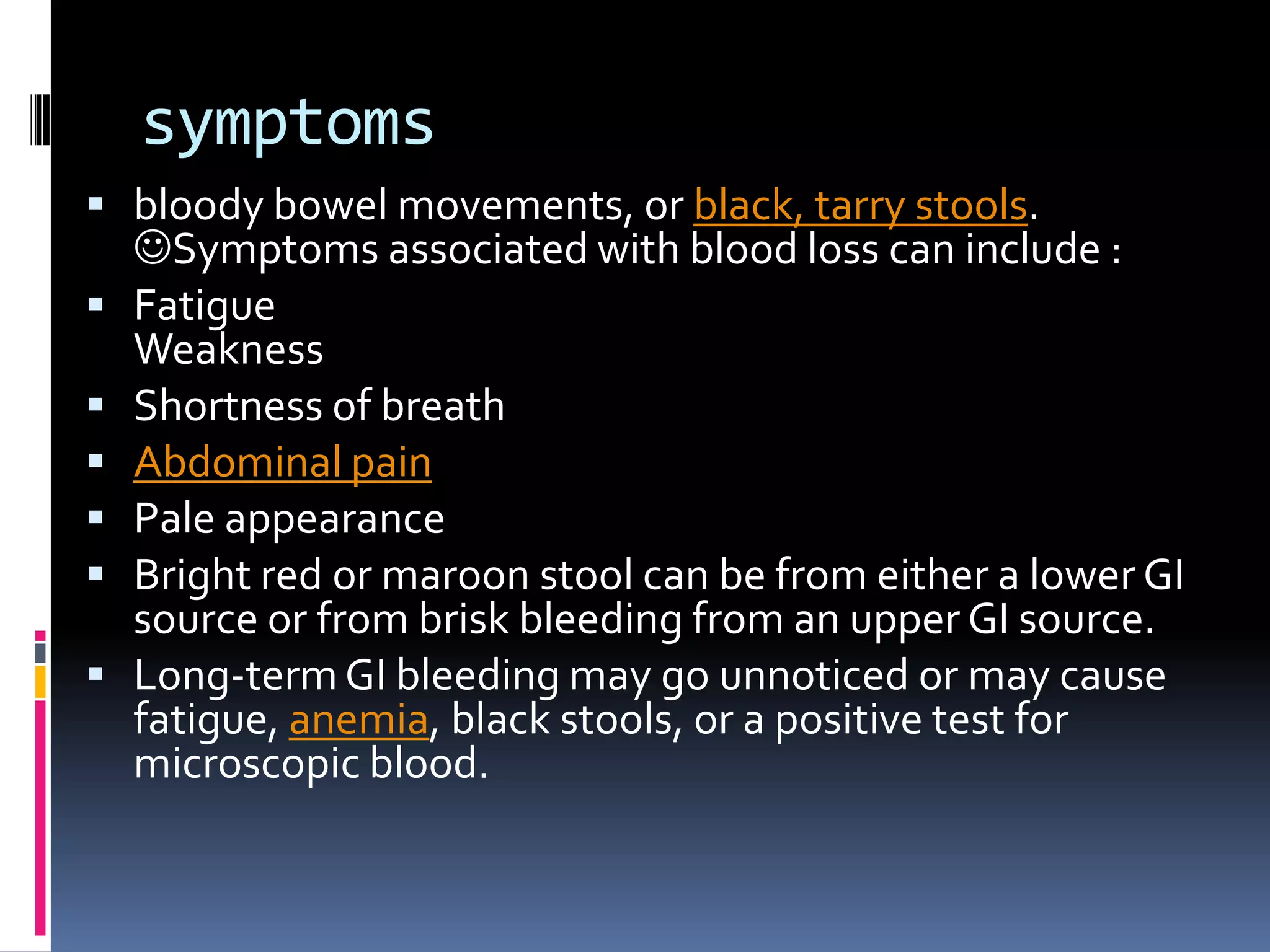 Lower Gastrointestinal Bleeding | PPTX