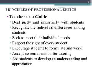 Professional ethics for Teachers | PPT