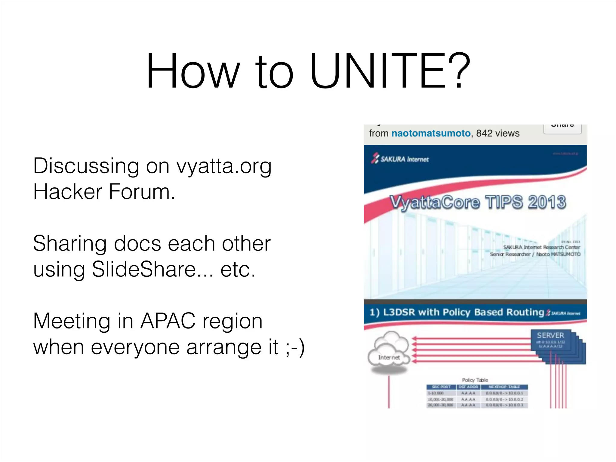 Unite! VYATTA APAC | PDF