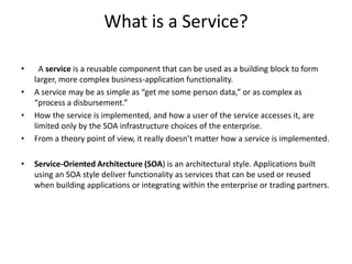 SOA (Service Oriented Architecture) | PPT