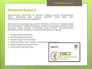 Semester 5 - Biotechnology Corporation | PPT
