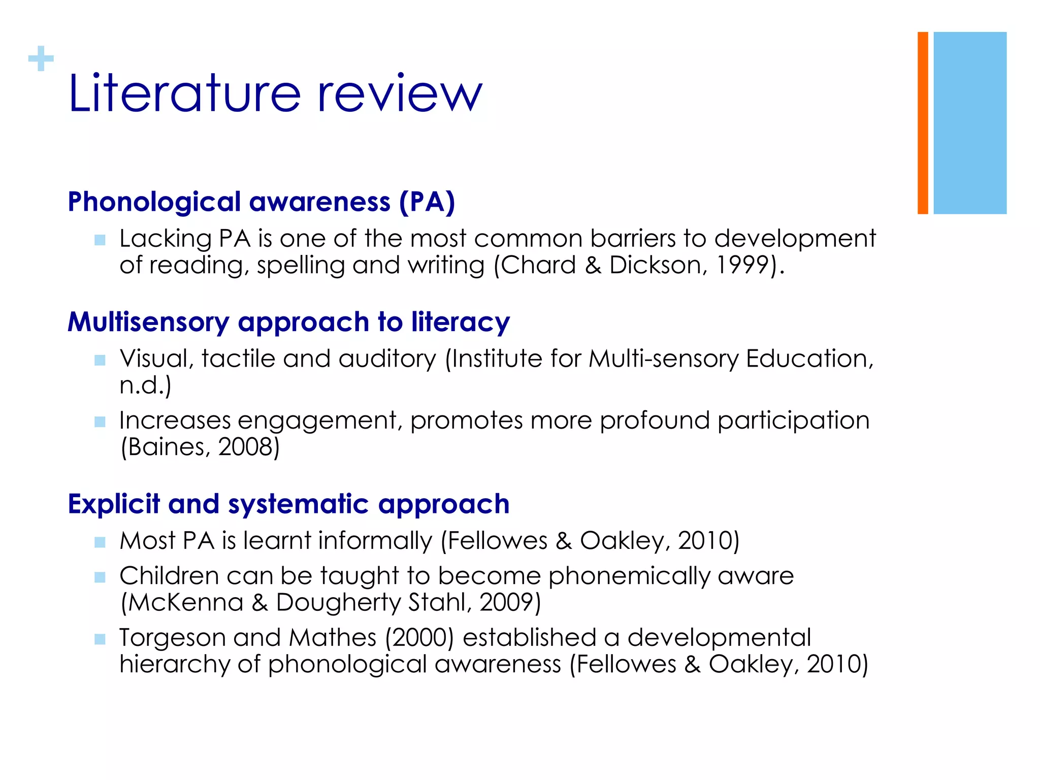 Interventions project proposal presentation | PPTX