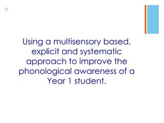 Interventions project proposal presentation | PPT