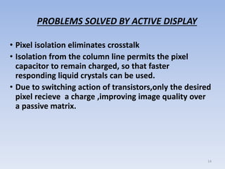 LCD Display | PPTX