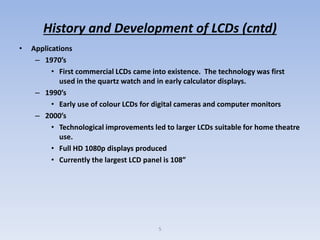 LCD Display | PPTX
