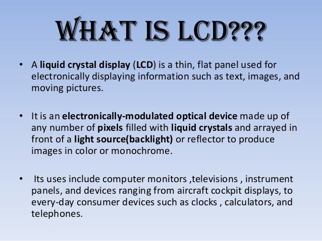 LCD Display