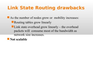 Fisheye State Routing (FSR) - Protocol Overview | PPT | Computer Networking | Computing
