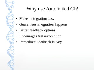 Introduction to Git(BitBucket) , Continuous Integration (Bamboo) & Confluence | ODP | Web ...