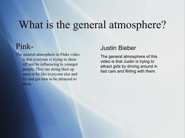 PINK , Justin Bieber | PPT
