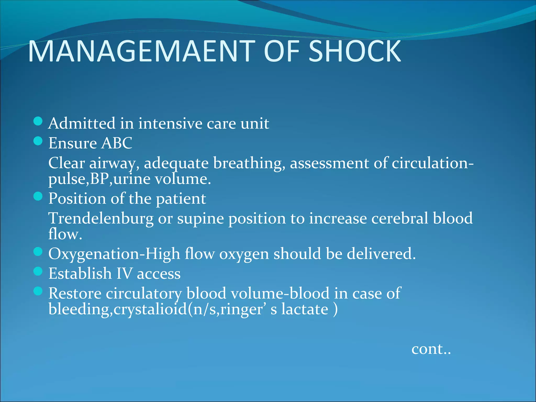shock | PPT