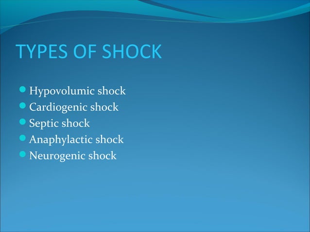 shock | PPT