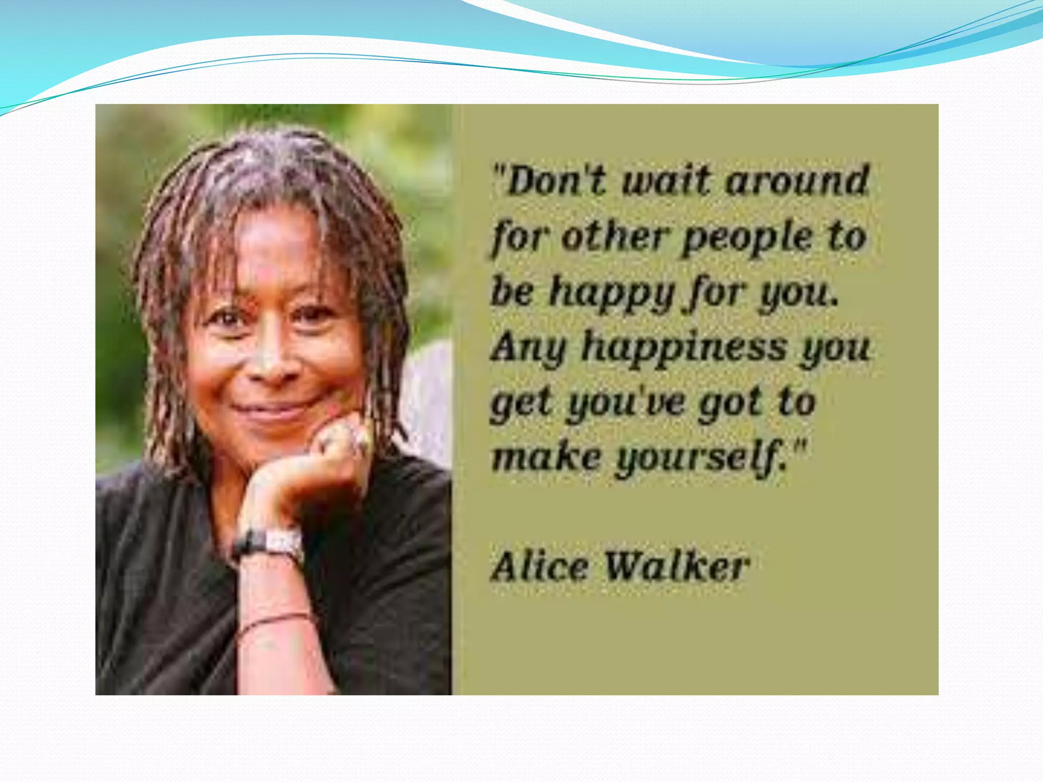 Alice Walker Presentation | PPTX