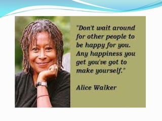 Alice Walker Presentation | PPTX