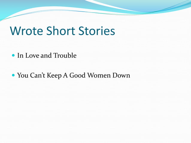 Alice Walker Presentation | PPTX | Books and Literature