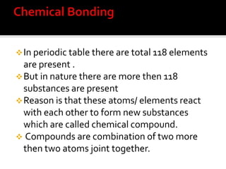 Chemical Bonding | PPT