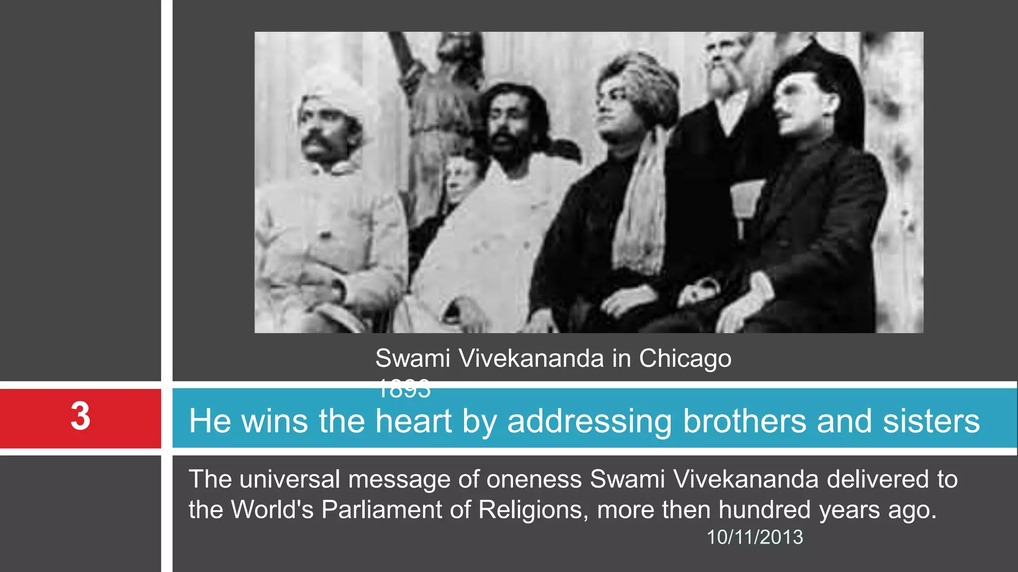Presented at Vivekananda Kendra, Kanyakumari : - World – A Family | PPTX