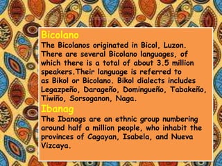 MULTICULTURAL EDUCATION Analyzing Cultural Group (BSED TLE 3) | PPTX