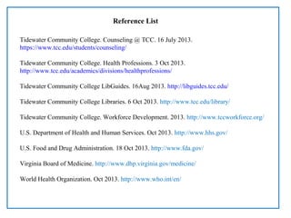 Sample LibGuide for Health Sciences | PPT