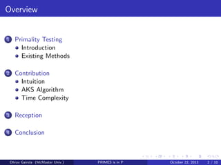 PRIMES is in P | PDF