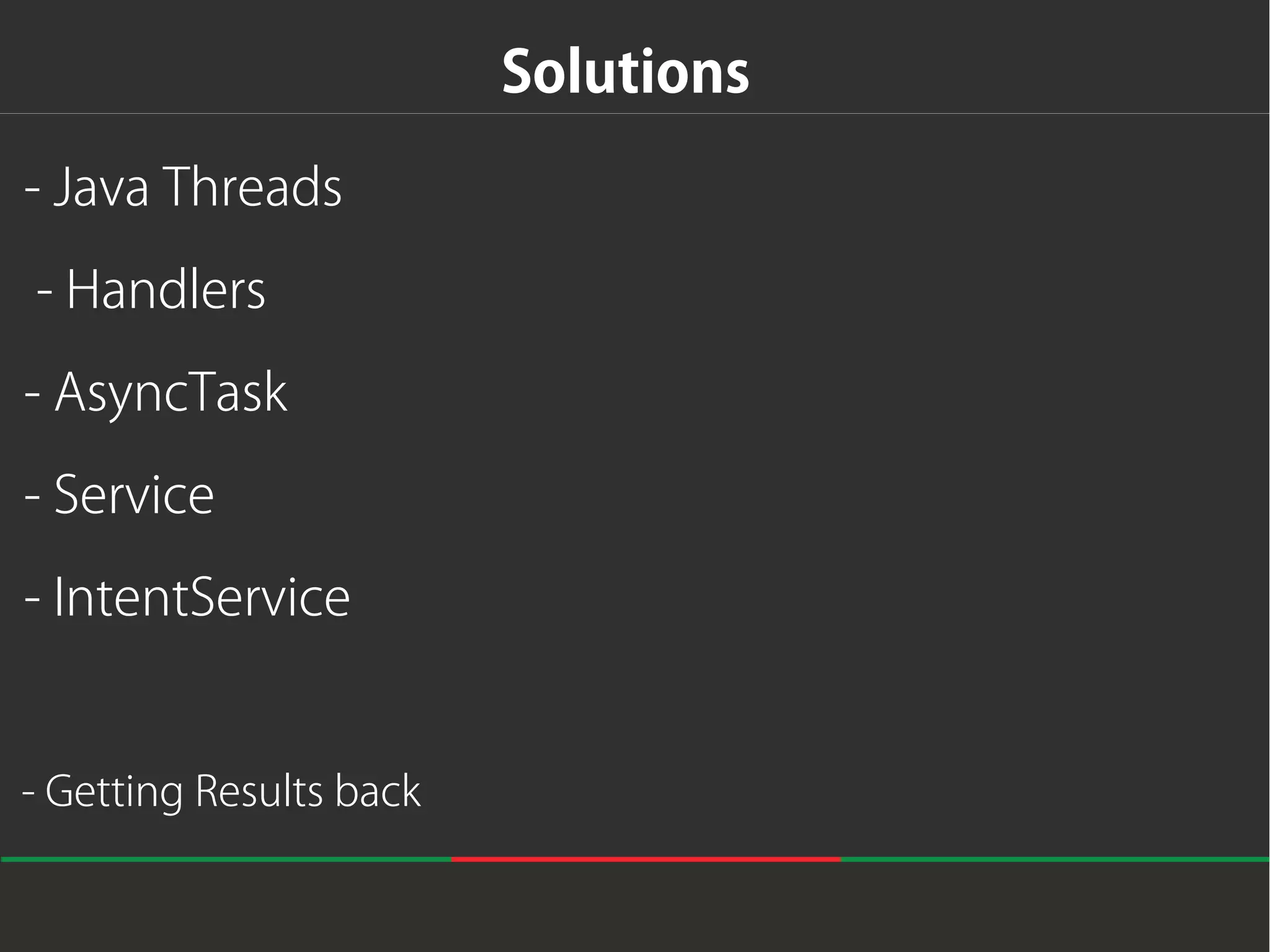 Android : Background Processing | PDF