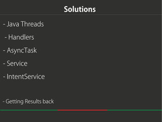 Android : Background Processing | PDF