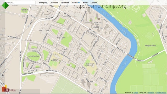 The Gorbals in Relief: Experiments in OpenStreetMap and Architectural…