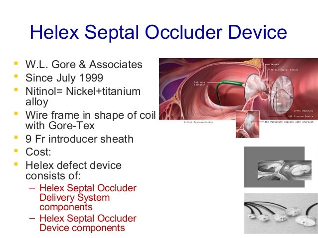 Presentation on heart valve devices