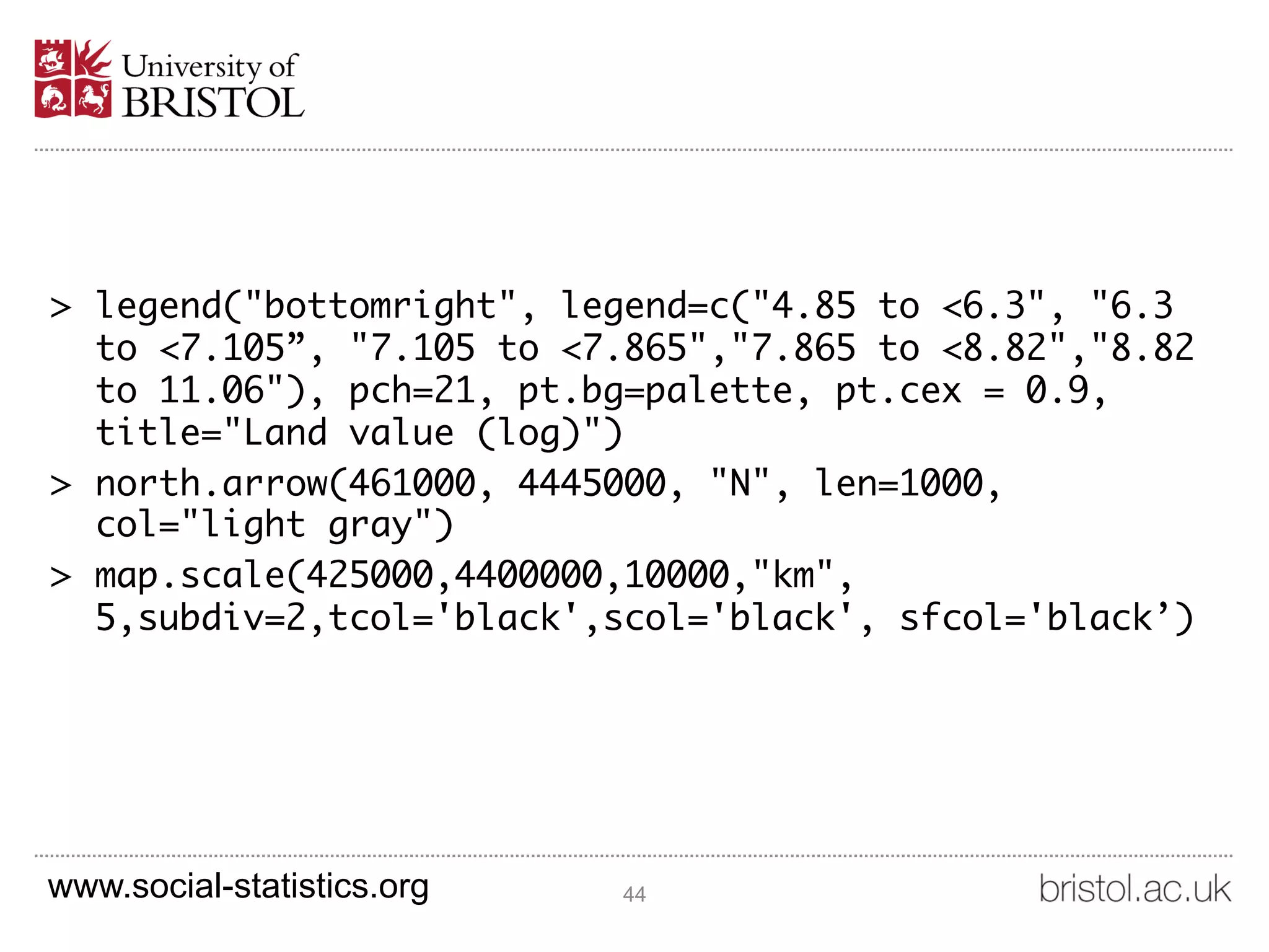 An Introduction to Mapping, GIS and Spatial Modelling in R ...