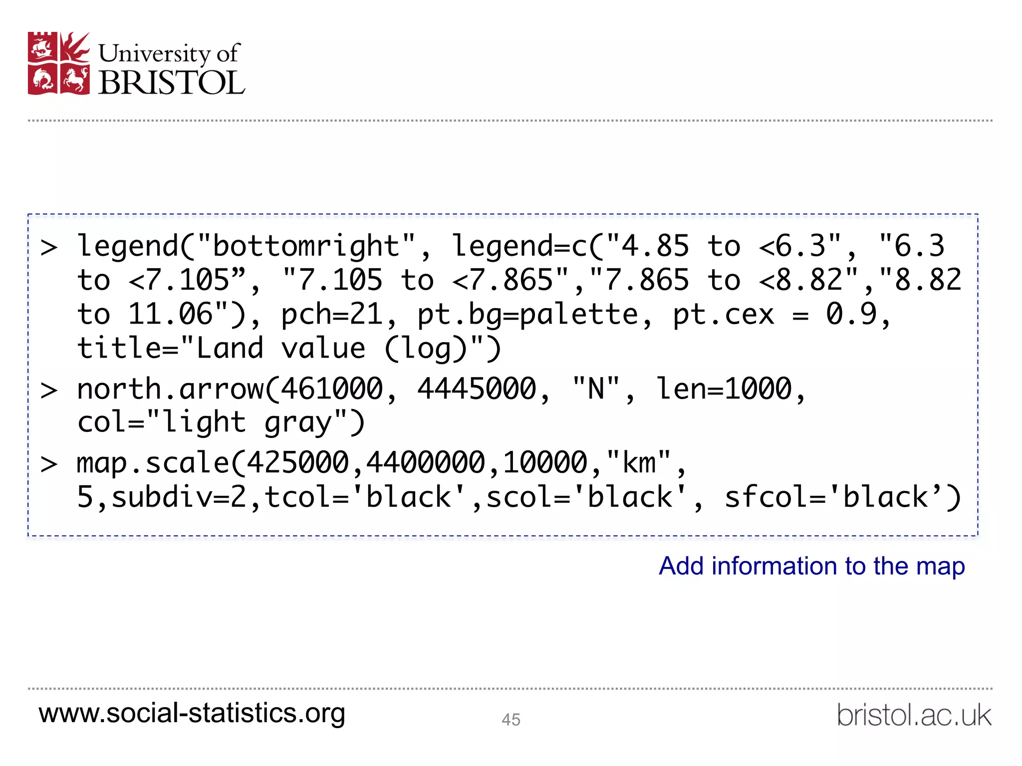 An Introduction To Mapping Gis And Spatial Modelling In R