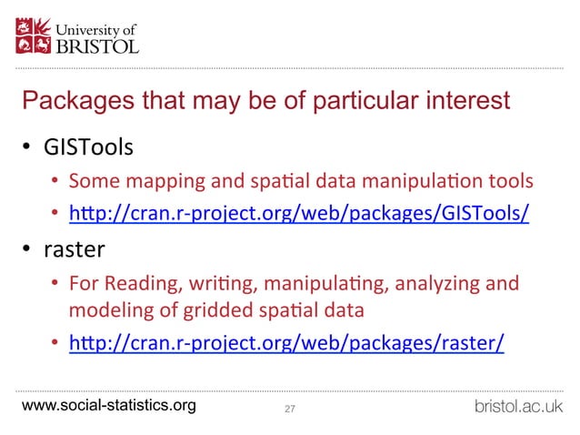 An Introduction to Mapping, GIS and Spatial Modelling in R ...