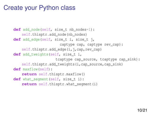 Introduction to cython: example of GCoptimization | PDF | Programming Languages | Computing