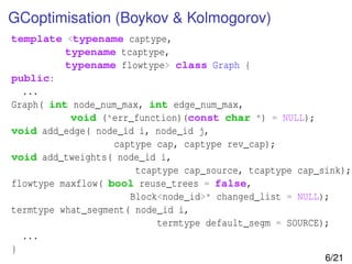 Introduction to cython: example of GCoptimization | PPT