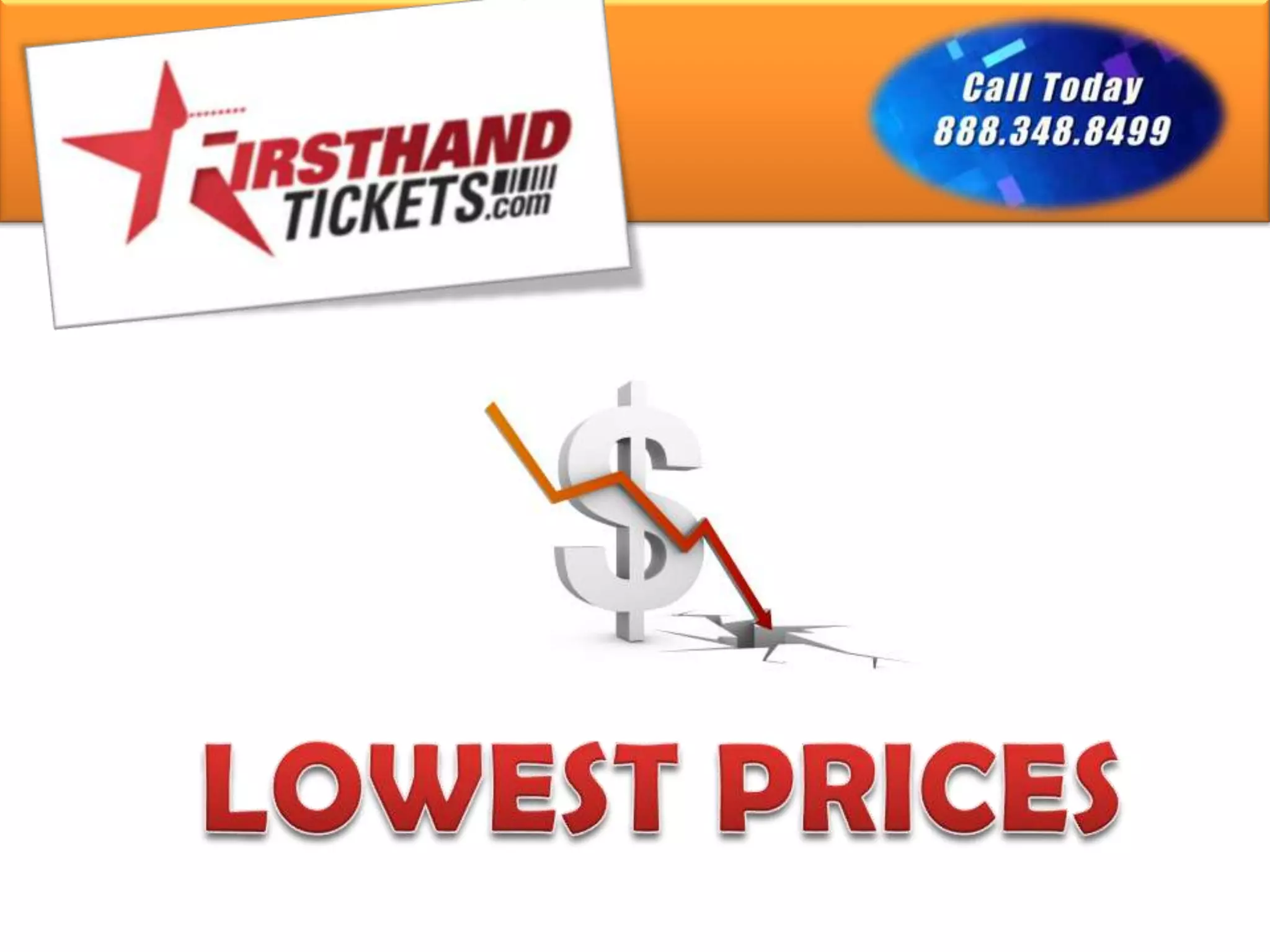 First Hand Tickets | Warren Schreiber | vincent Greico | PPTX