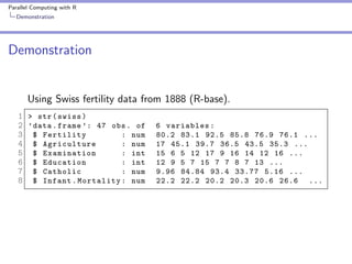 Parallel Computing with R | PPT
