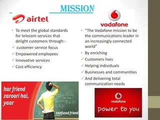 Airtel V/s Vodafone Presentation | PPTX