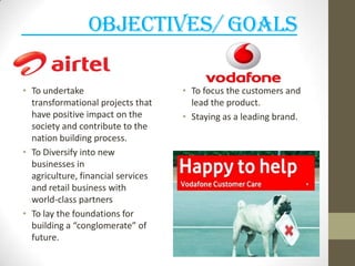 Airtel V/s Vodafone Presentation | PPTX