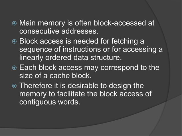 memory Interleaving and low order interleaving and high interleaving ...