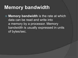 memory Interleaving and low order interleaving and high interleaving ...