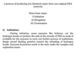 Rolling Circle Model of DNA Replication | PPTX