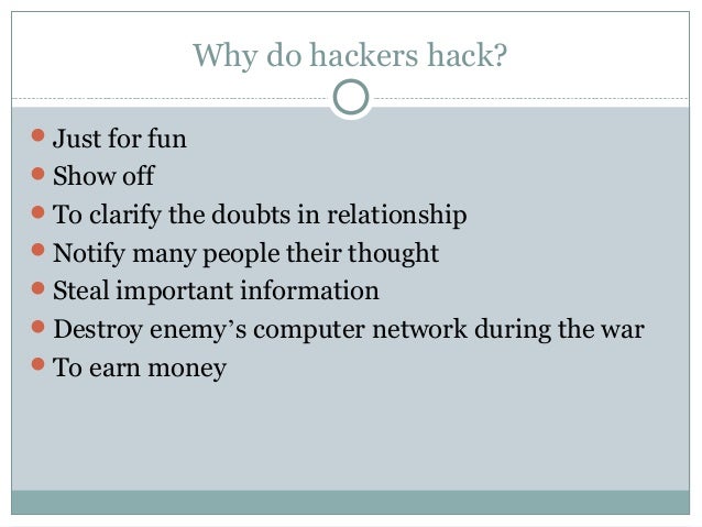 Basic Introduction to hacking