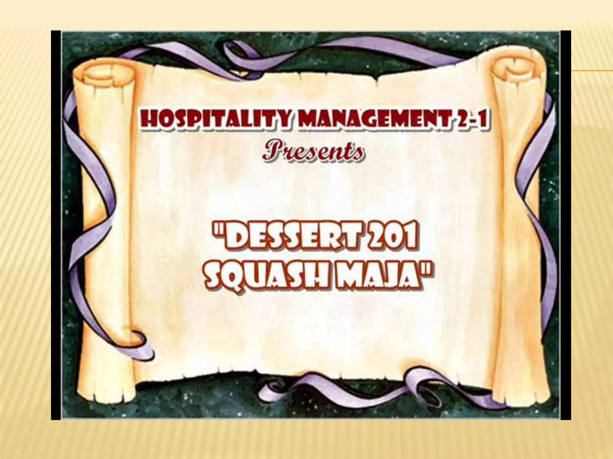 Squash Maja Presentation | PPT