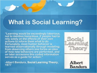 Powerpoint on Bandura | PPTX