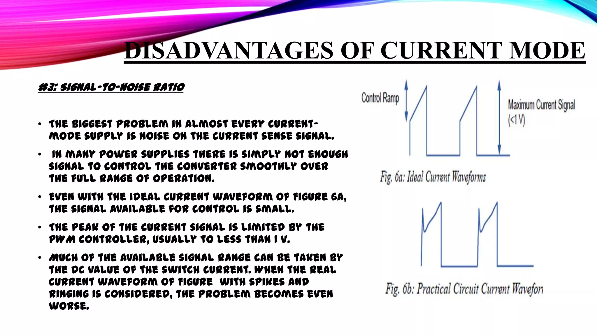 Current mode circuits & voltage mode circuits | PPTX