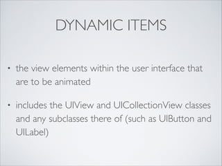 iOS UIkit Dynamic | PPT