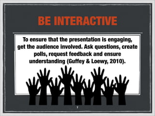 How to Create an Engaging Presentation | PDF