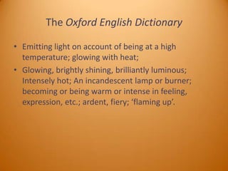 Incandescent | PPTX