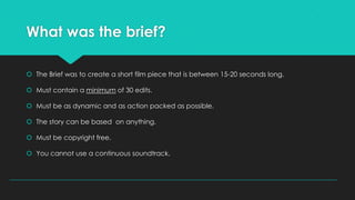 Time Based Media Presentation | PPTX