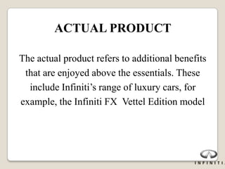 INFINITI Marketing Mix | PPT