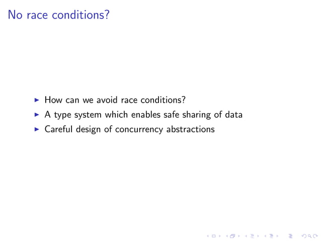 Rust Synchronization Primitives | PPT